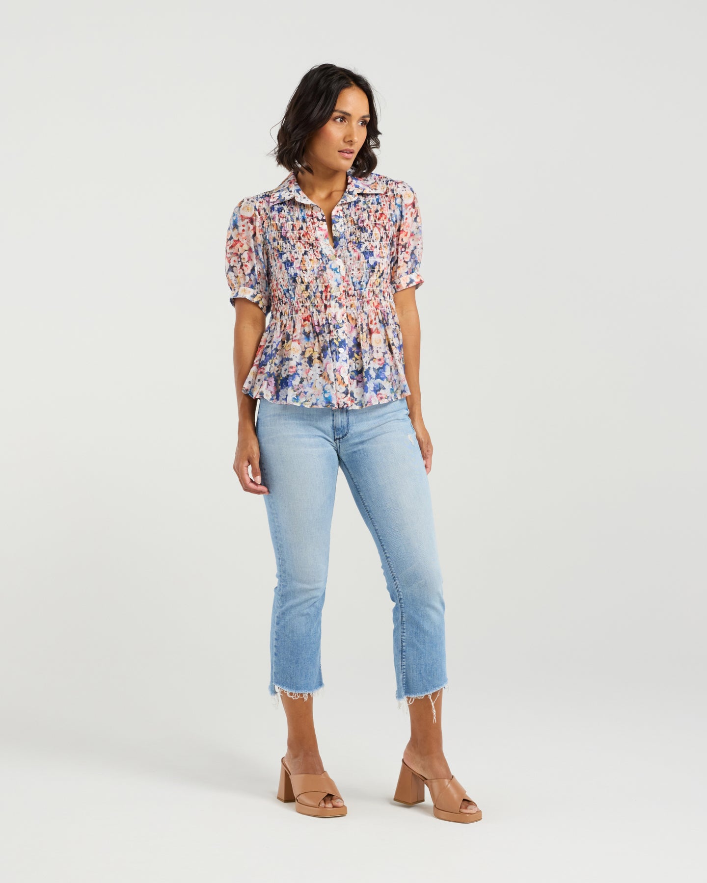 et alia Ruby Blouse - Poppy Patch – OFF THE RAC